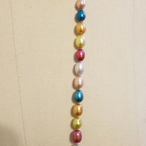 CGI | Jewelry | Cgi Multicolour Genuine Cultured Pearl Necklace | Poshmark